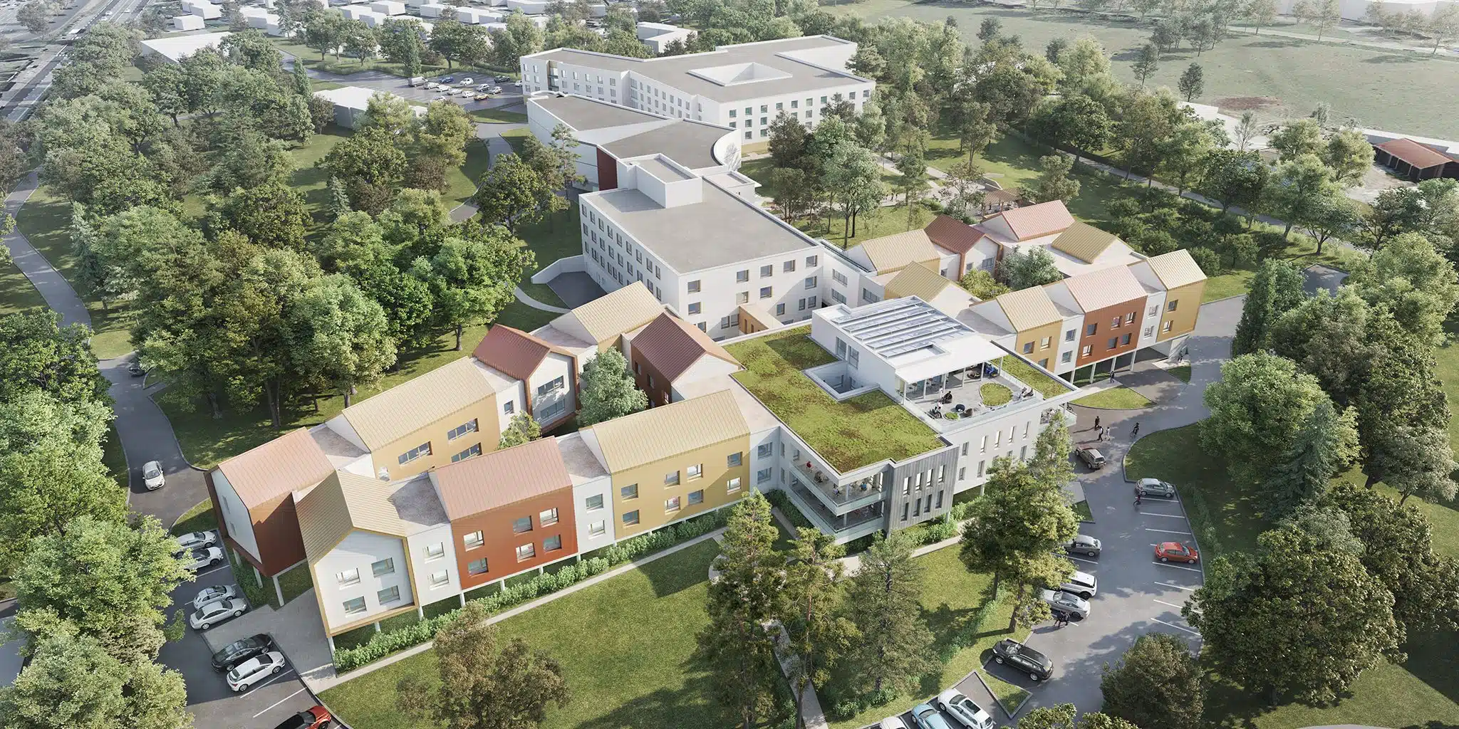 Hospitalier, extension d’une USLD et modernisation d’un EHPAD - Groupe ...
